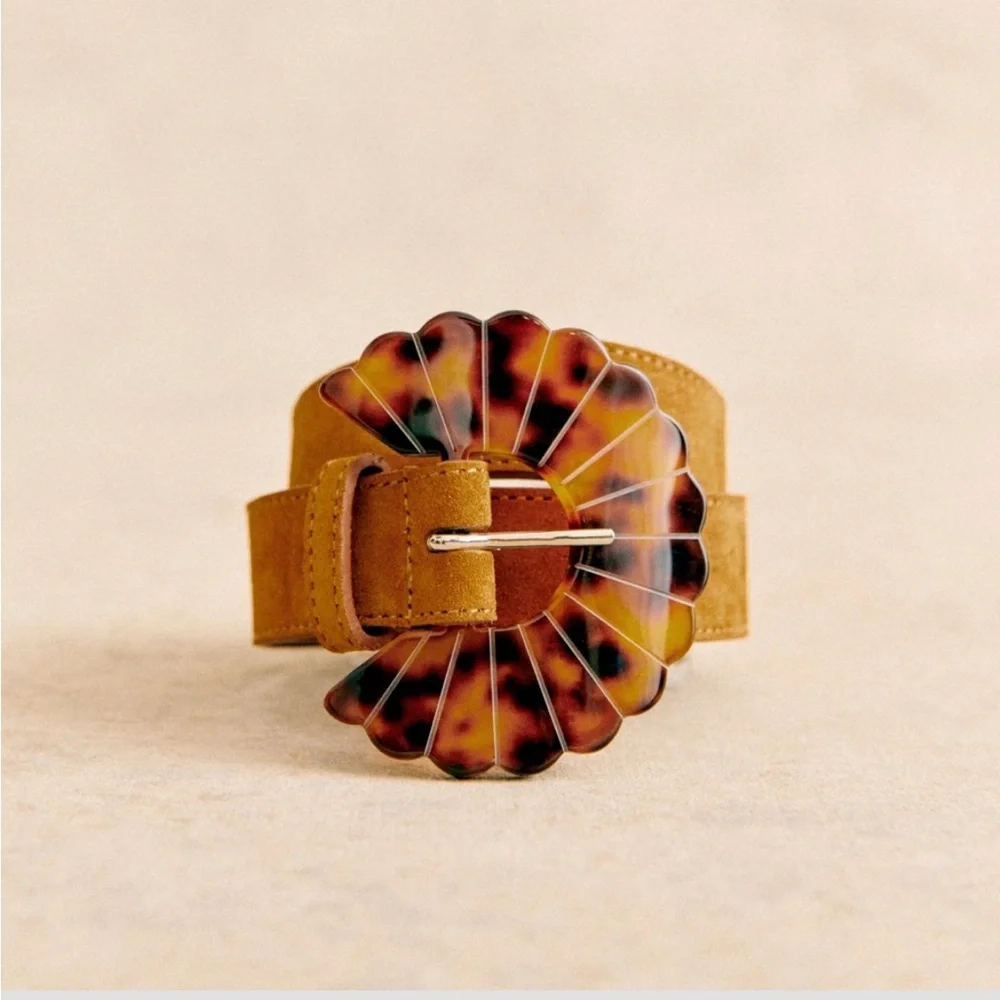 Sezane | Accessories | Sezane Sandy Belt In Tobacco | Poshmark